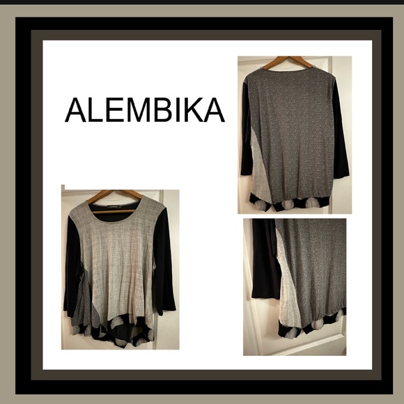 Alembika | Tops | Alembika Multilayered And Tunic Pullover Lagenlook ...